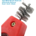2-piece set 4-in-1 copper tube cleaner, 1/2-inch and 3/4-inch wire ...