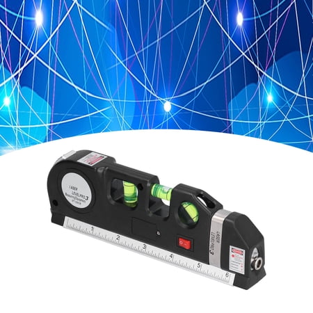 Peahefy Lazer Leveler Tool,8in Infrared Ruler Accurate Linear ...