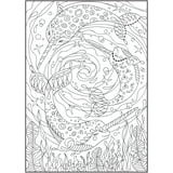 Cra-Z-Art Timeless Creations Coloring Book, Whimsical Friends, 64 Pages ...