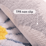 Astarin Bathroom Rugs, Extra Soft Cute Daisy Bath Mats, Absorbent Non ...