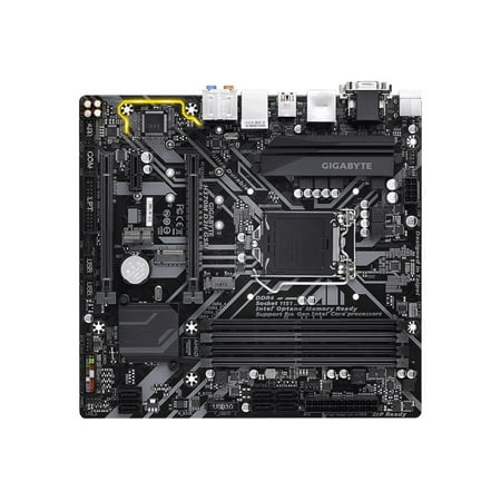 Gigabyte H370M D3H GSM - 1.0 - motherboard - micro ATX - LGA1151 Socket ...