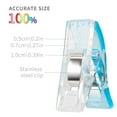 Heavy Duty Fabric Clips, 100 Pcs Plastic Sewing Clamps, Quilting Tools ...