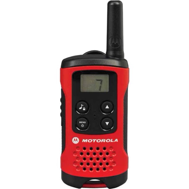 Motorola TLKR Portable Communication Radio, Red, T40 - Walmart.com ...
