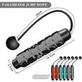 Redify Weighted Cordless Jump Rope for Fitness[Suitable for Different ...