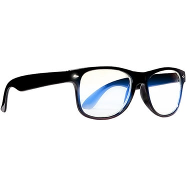 FLOWER by Drew Blue Light Computer Glasses, Violet Frame, Lapis Blue ...