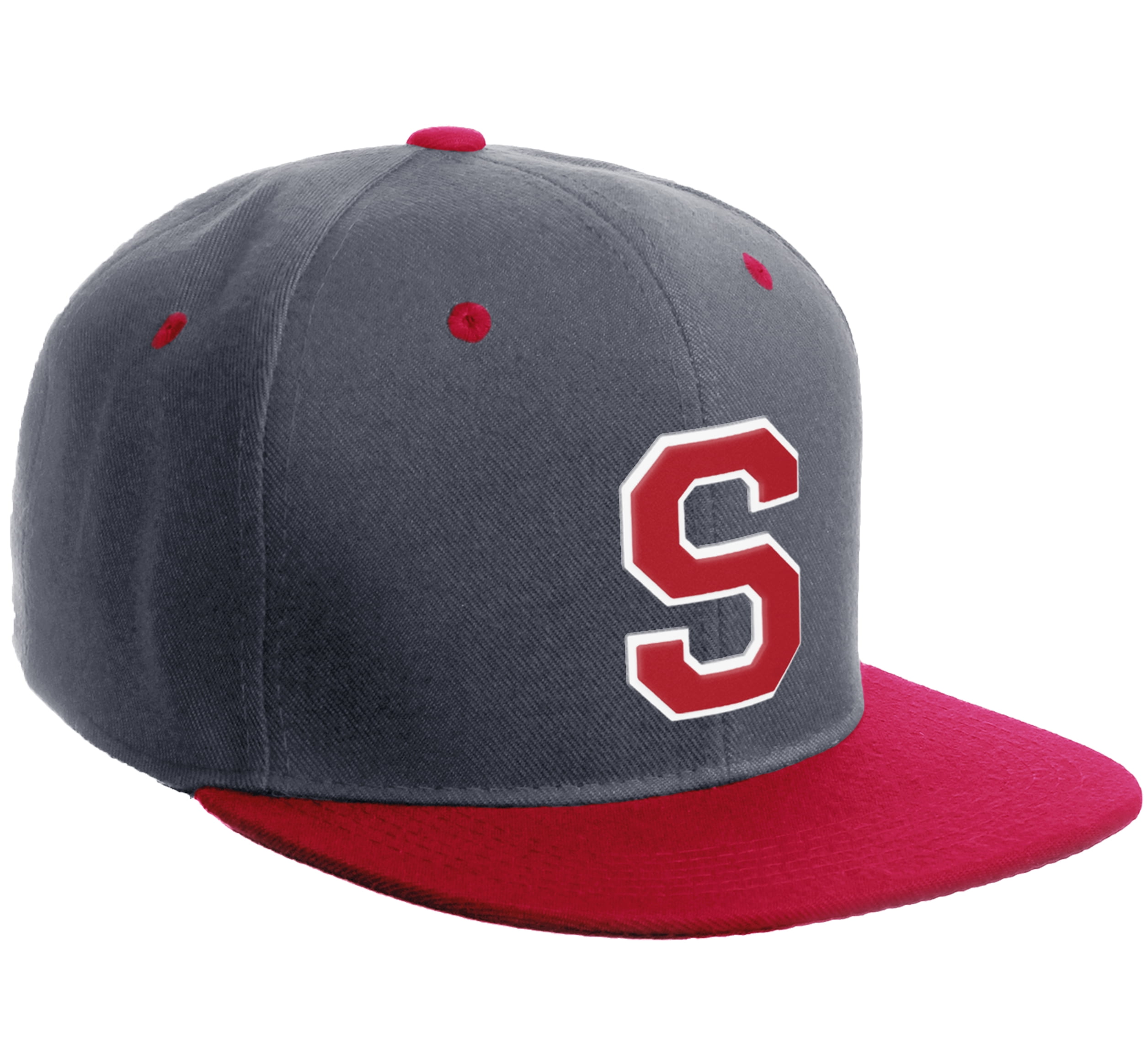 Daxton Classic Snapback Hat Custom A to Z Initial Varsity Letters ...