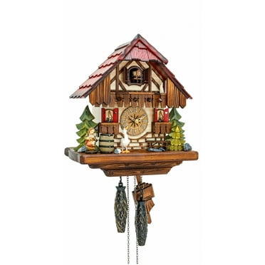 Alexander Taron 12" Engstler Battery-Operated Mini Size Cuckoo Wall ...