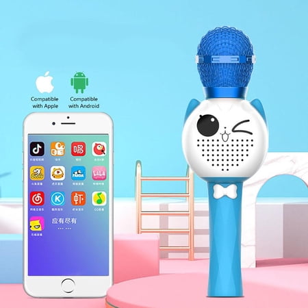 Wireless Bluetooth Microphone Toy for Bluetooth Microphone Kids ...