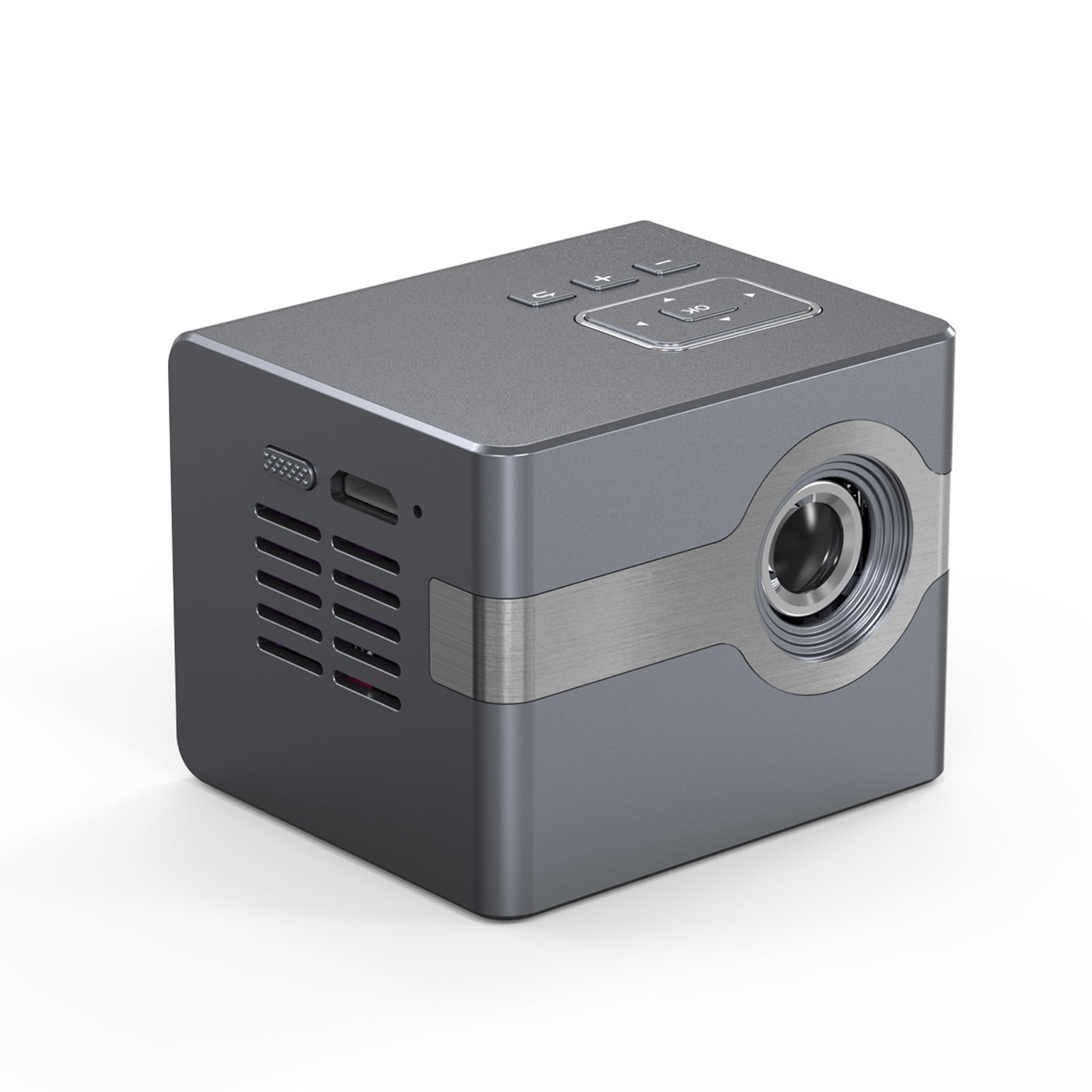 Arealer C50 Mini DLP Projector Portable Pocket Projector Home Theater ...