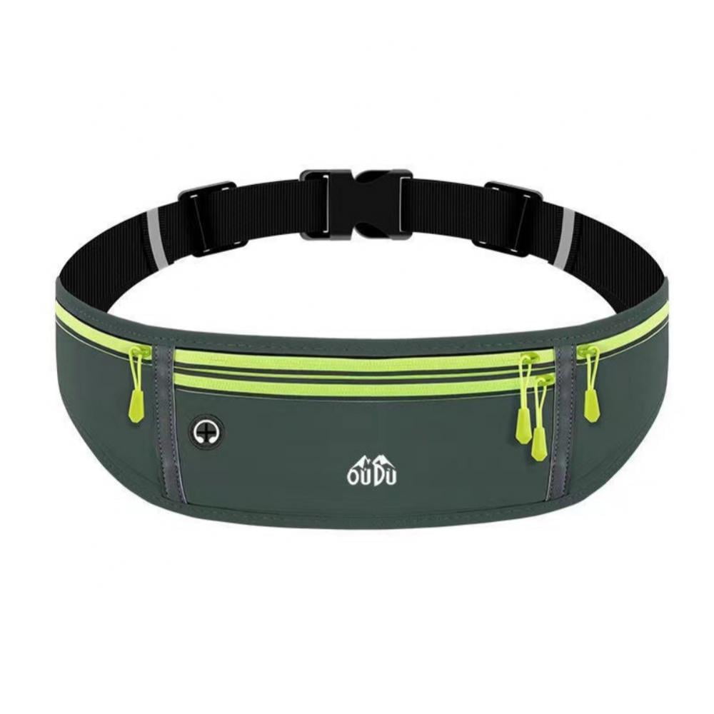 Sport Fanny Pack Running Belt Waist Bag Safety Glowing Waistband for ...