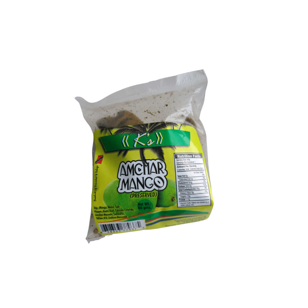 K's Amchar Mango 60 g (4 Packs) - Walmart.com