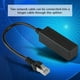 Qiilu Ethernet Splitter Ethernet Extension Cable Adapter Ethernet ...