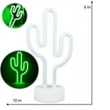 Neon cactus Neon Sign Light Cactus Shape for Kids Gifts,Green LED for ...
