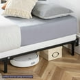 Mellow 7 inch Metal Bed Frame, Heavy Duty Steel Construction Compatible ...
