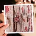 3drose, Image of Grunge Weathered Wood Texture, Round Knot, Vertical ...