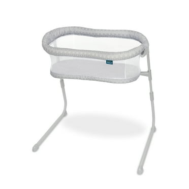 Delta Children Curve Bassinet, White/Grey - Walmart.com