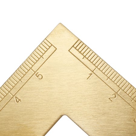 Triangle Ruler Square 10mm 45 Degrees Stationery Math Geometry ...