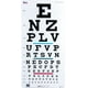 Snellen Letter Eye Chart with Red Green Blue Bar Visual Acuity Test 6m ...