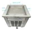 INTBUYING Fried Ice Cream Machine Frozen Yogurt Stir-frying Ice Maker ...