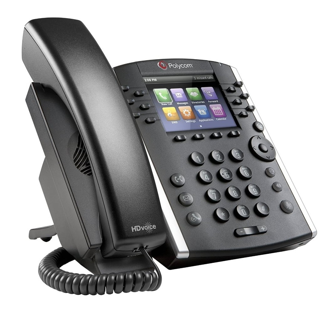 VVX 401 12-Line IP Phone PoE w/ Upgraded Memory/Processor - Walmart.com ...