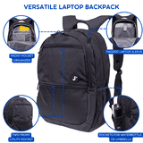 J World Dexter Backpack, Black, One Size - Walmart.com