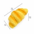 Croissant Realistic Bakery Slow-Rise Squishies Bread Stress Reliever ...