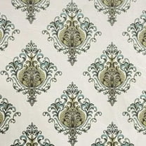 Decora Furnishings 54-Inch Luxurious Velvet Fabric Damask Motif Vintage ...