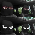 Car Headrest Covers Mystery Portrait Print Highly Elastic for Dust ...