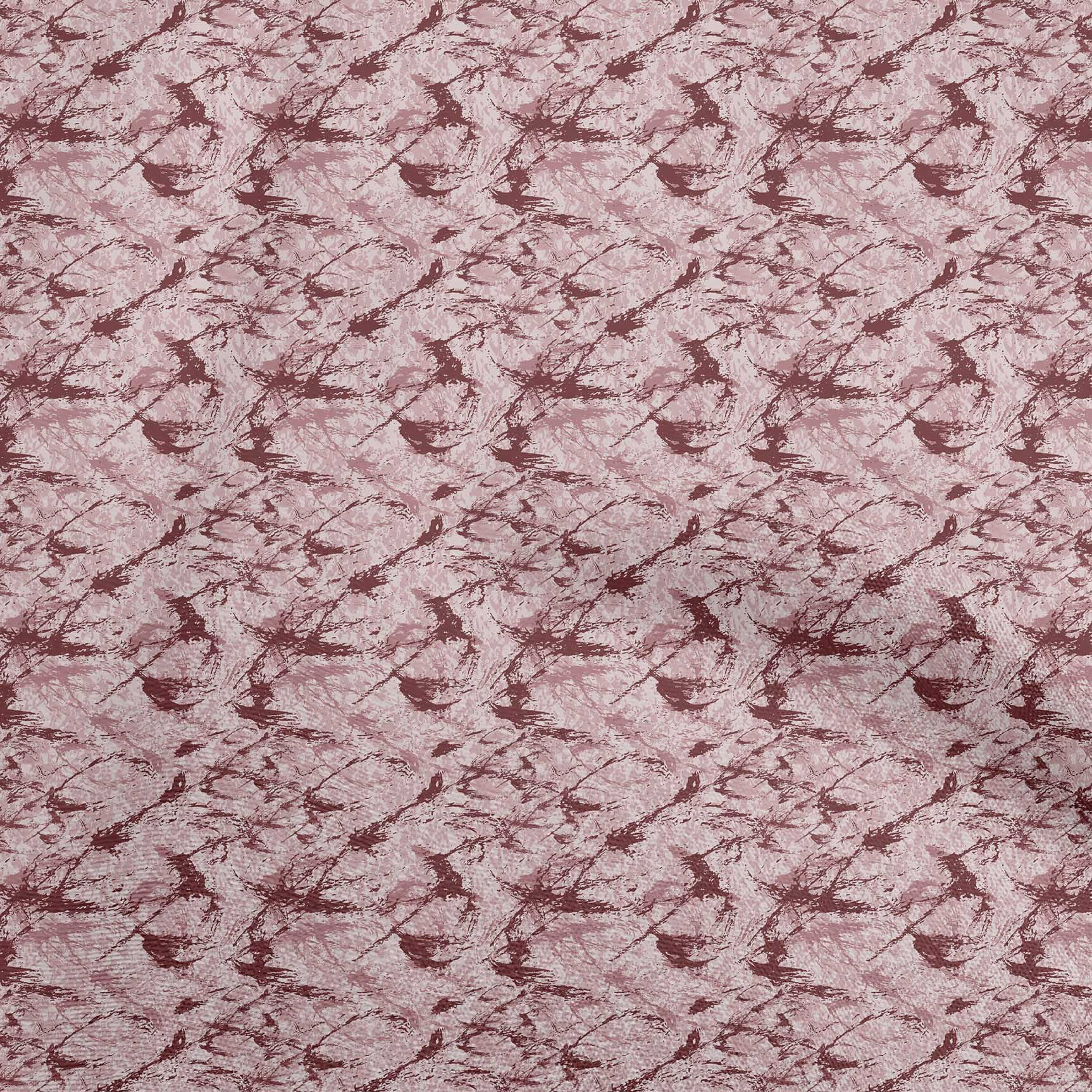 oneOone Cotton Poplin Maroon Fabric Texture Fabric For Sewing Printed ...