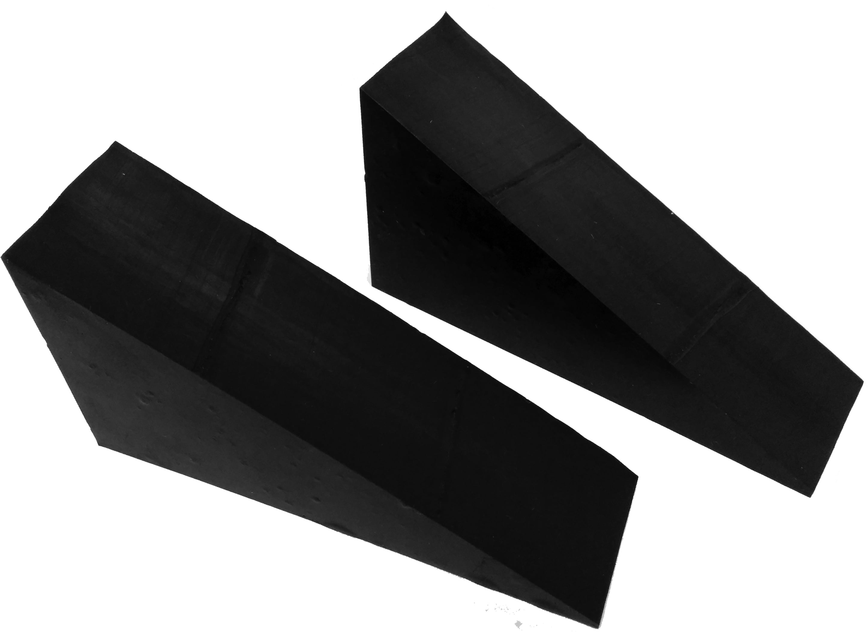 Herco Heavy Duty Solid Rubber Doorstop - 2 pcs - Walmart.com