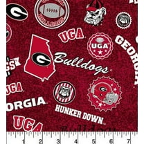 Georgia GA-1208 Home State 100% Quilting Cotton, by the yard - Walmart.com