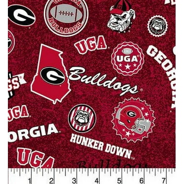University of Georgia Bulldogs Embroidered Patch Sew-On - Walmart.com