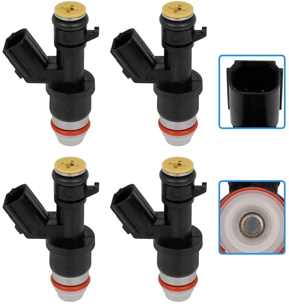 Fuel Injectors ECCPP 4pcs 12 Holes Fuel Injector Kit 16450-R40-A01 fit ...