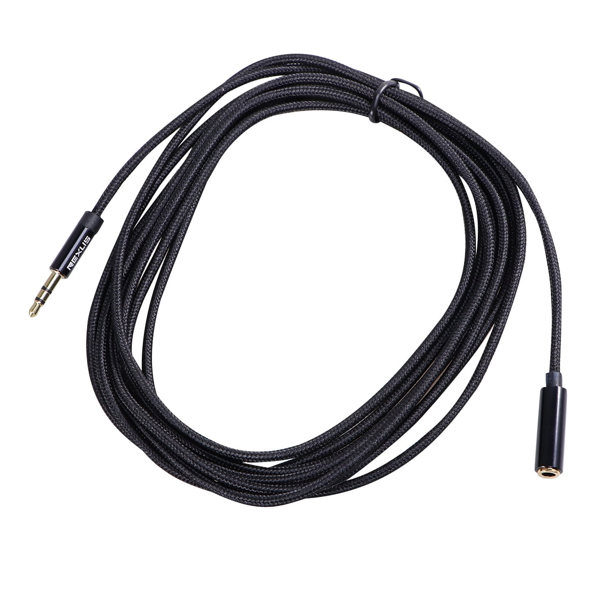 Línea de extensión de auriculares estéreo macho a hembra de 3,5 mm y 3 ...