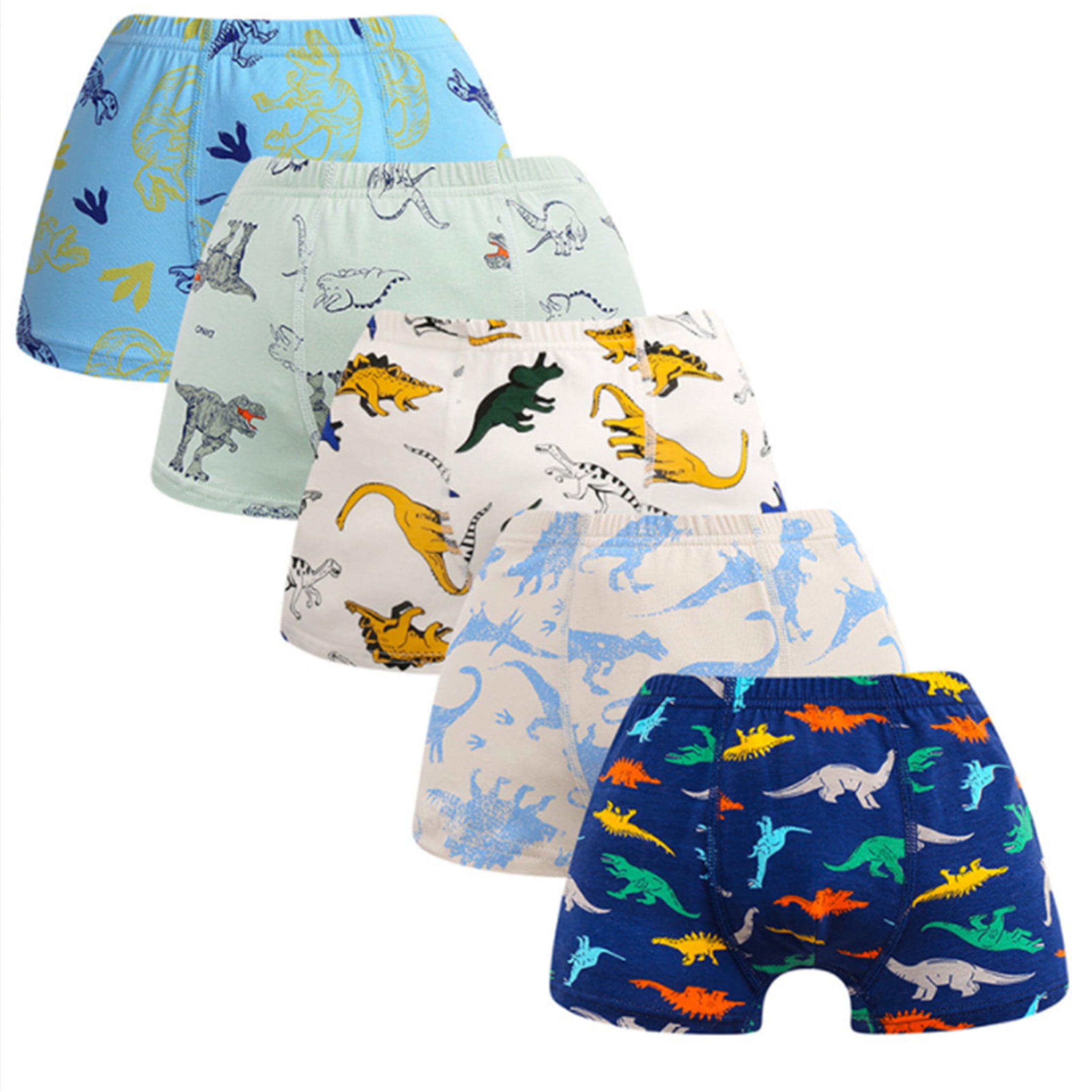 Jacklovebriefs Boys Cool Cotton Cocominibox 5 Pack Boys Boxer Briefs ...