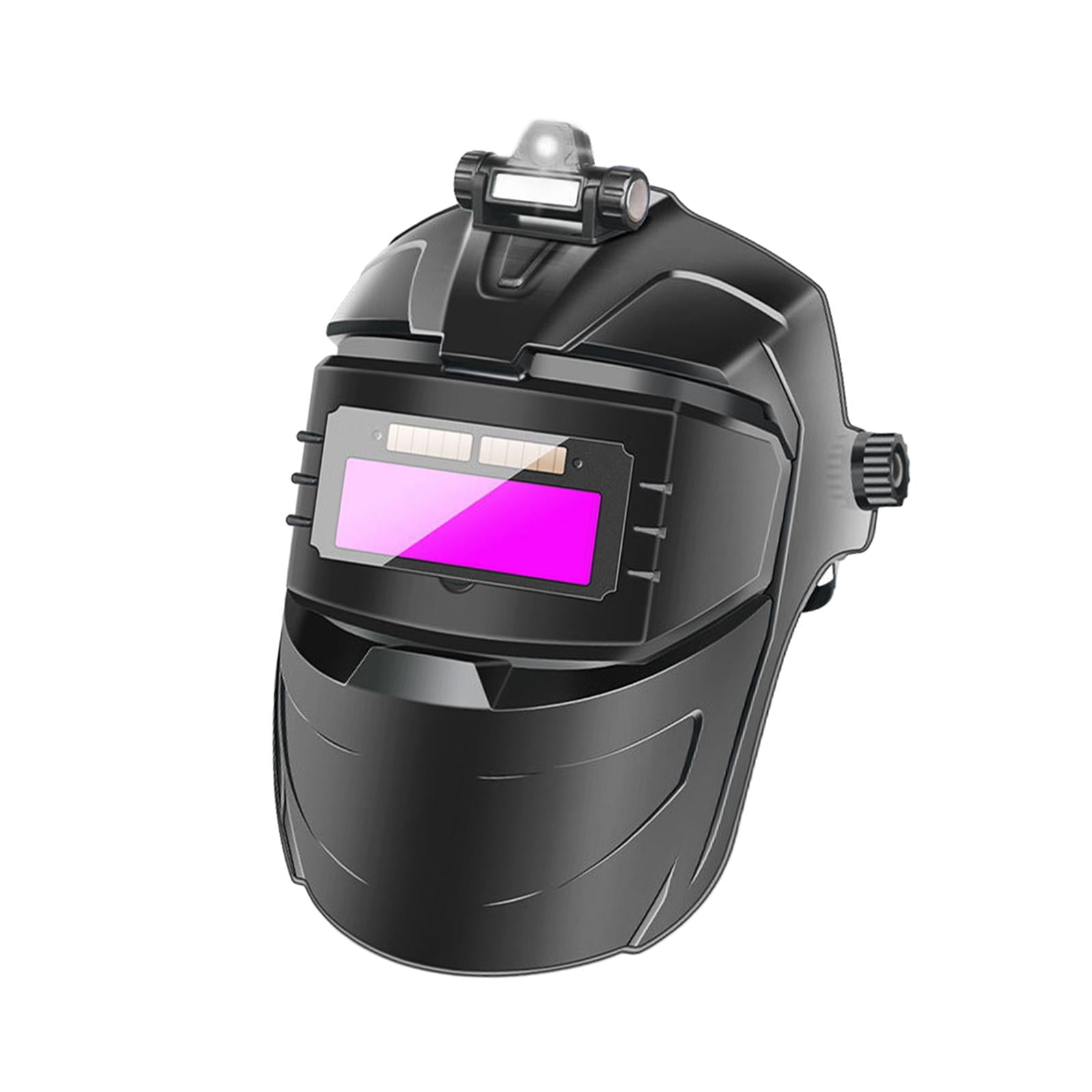 Welding Hood Auto Darkening Full Protection Clear View PC Material Face ...