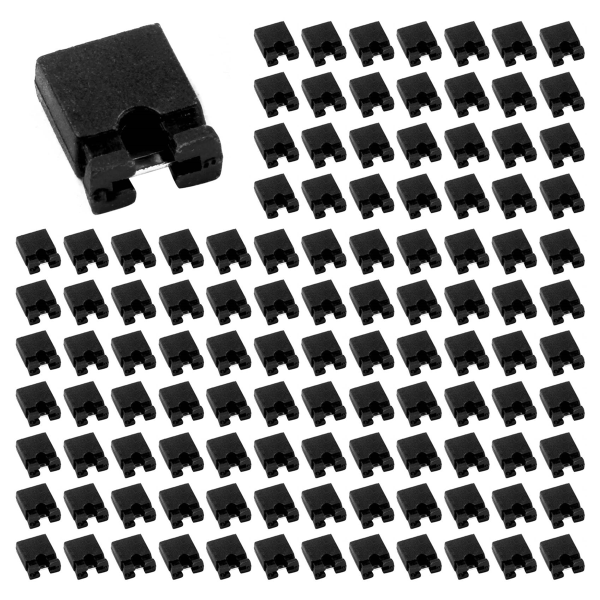 1000 Piezas DVD HDD PC Placa Base PCB Enchufes Jumper Caps 2-Pin ...