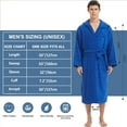 Mens Bathrobe with Hood- Terry Cloth Robes for Men£¬Towel Hooded Cotton ...