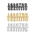 Farfi 12Pcs/Set Clock Numeral Arab Number Easy Assembly Solid Color ... Farfi 12Pcs/Set Clock Numeral Arab Number Easy Assembly Solid Color ...