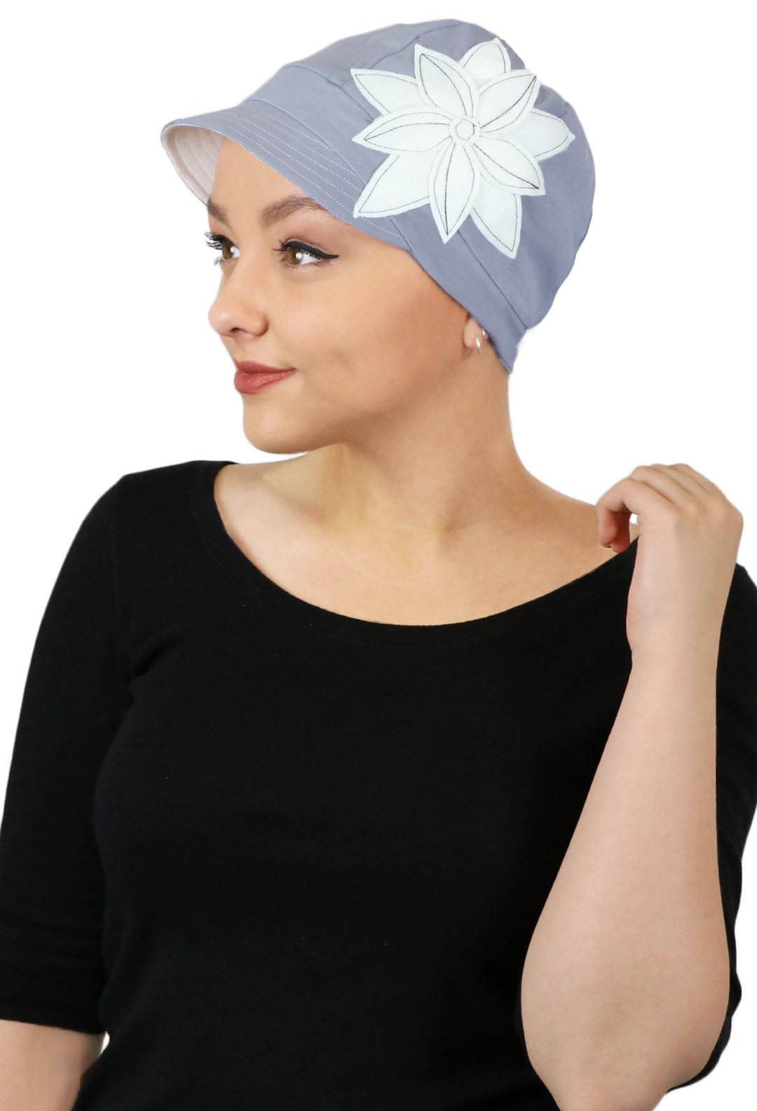 Chemo Hats for Women Cancer Headwear Headcoverings Soft Cotton Cute ...