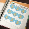 Care Bears: Unlock The Magic Sun's Out Fun's Out Heart Shaped Planner ...