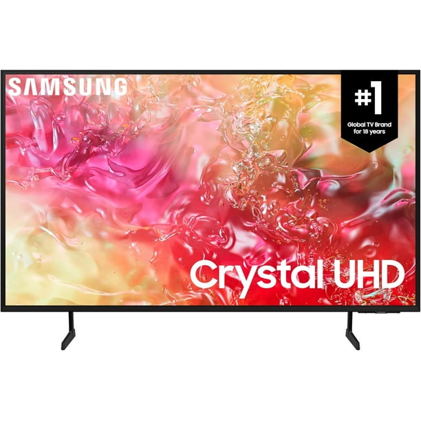 SAMSUNG 50” Inch Crystal UHD DU7100 Series with Crystal Processor 4K ...