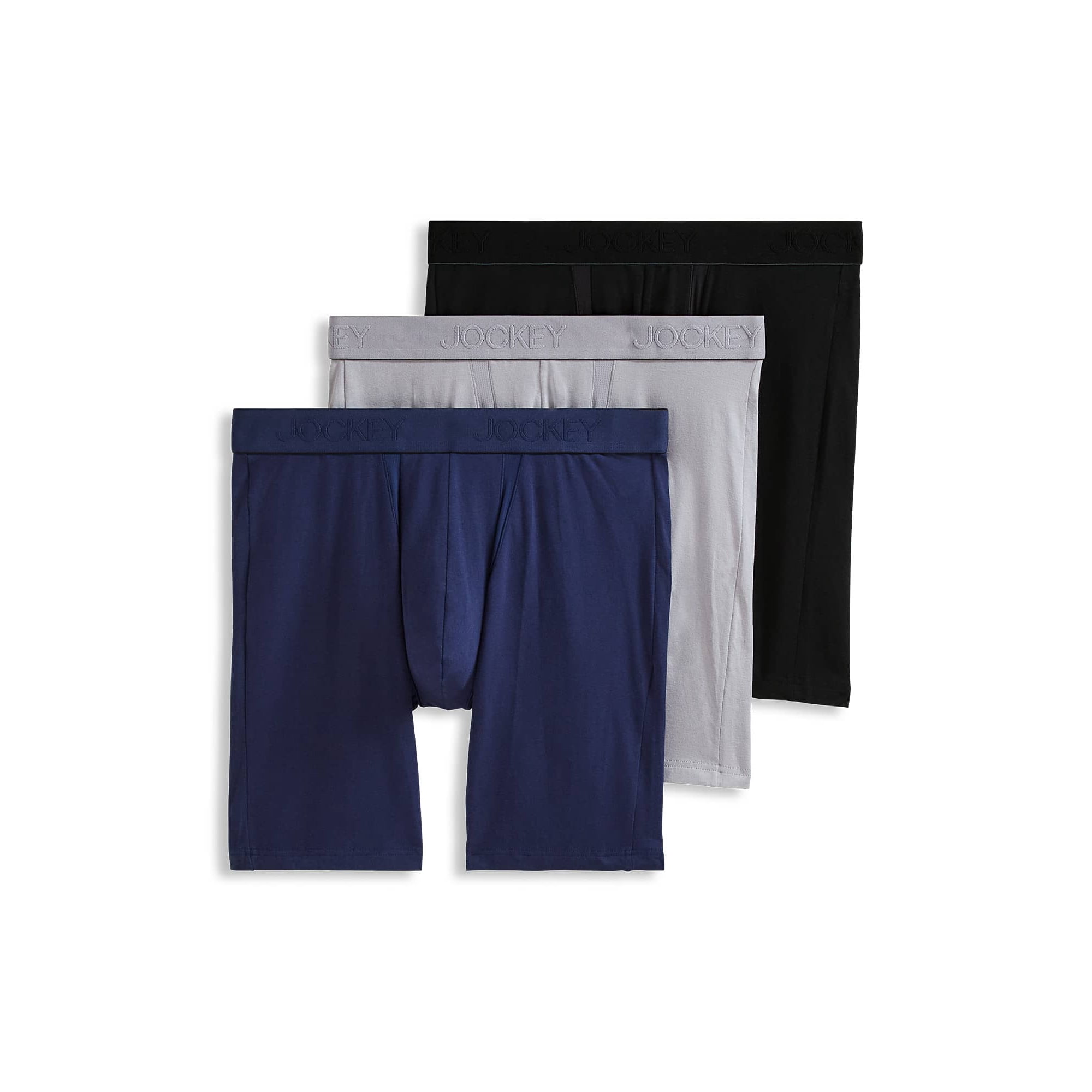 Click here for Jockey Chafe Proof Pouch Cotton Stretch 8.5 Long L... prices