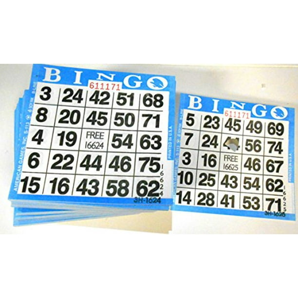 Pushout Bingo Cards (500 ct) - Walmart.ca