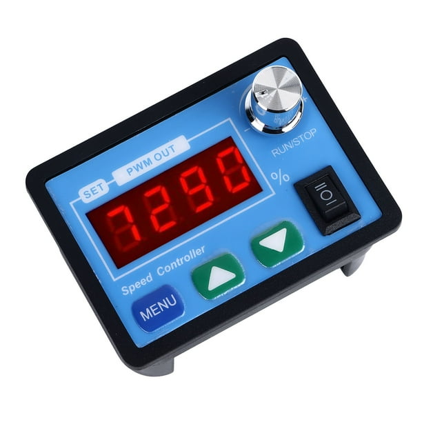 PWM DC Motor Speed Controller, 4 Digit LED Display Accurate Control DC ...
