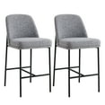 CHITA Modern Counter Height Bar Stool Set of 2, 27 inch Counter Stool ...