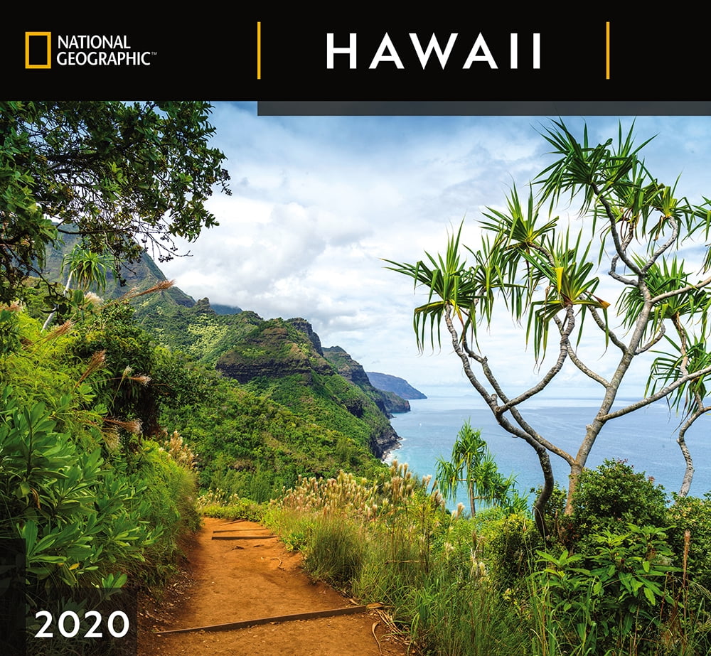 Cal 2020-National Geographic Hawaii Wall (Other) - Walmart.com