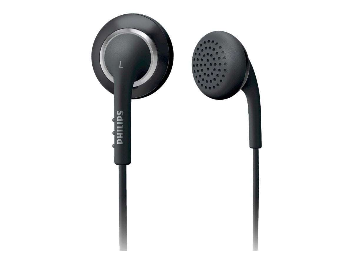 Philips SHE2641BN - Earphones - ear-bud - wired - 3.5 mm jack - Walmart ...