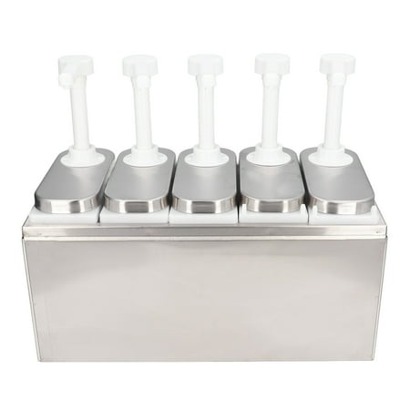 Squeeze Sauce Pump Plastic Jam Seasoning Condiment Squeeze Pump ...