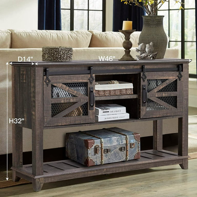 Hallway table with doors store